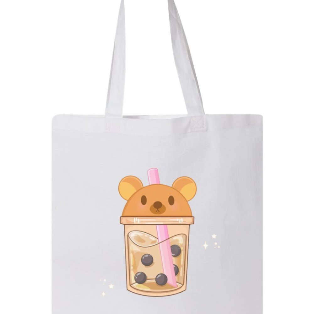 Boba Tea Cute Bear Kawaii Design - Gem